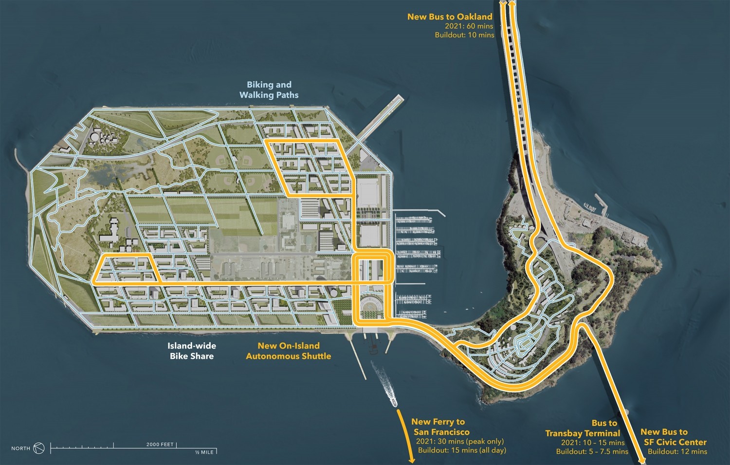 Mapa De La Isla Del Tesoro De San Francisco